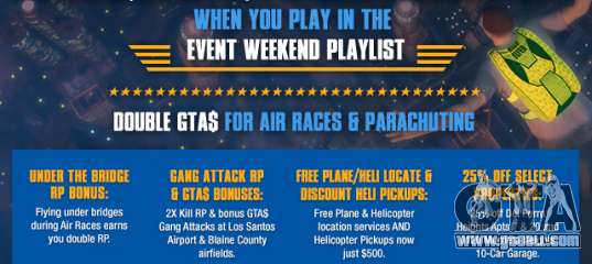 GTA Online: events on August 22-24