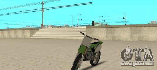 Kawasaki KX250 for GTA San Andreas
