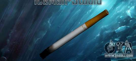 Realistic cigarette for GTA San Andreas