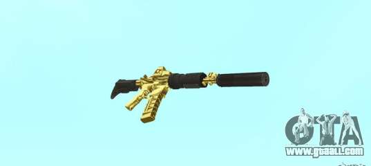 [GOLD] m4 for GTA San Andreas