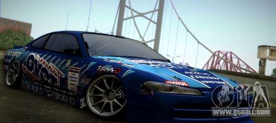 Nissa Silvia S15 Toyo for GTA San Andreas