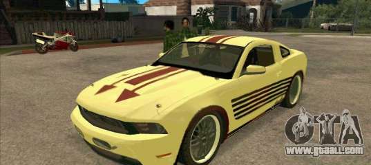 Ford Mustang Jade from NFS WM for GTA San Andreas