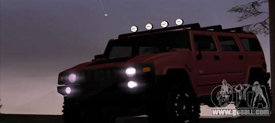 Hummer H2 for GTA San Andreas