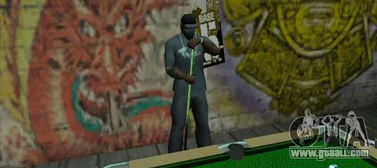 New pool table for GTA San Andreas