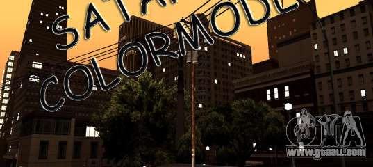Satanic Colormode for GTA San Andreas