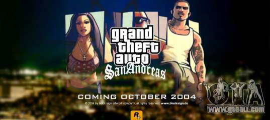 New loading screens for GTA San Andreas
