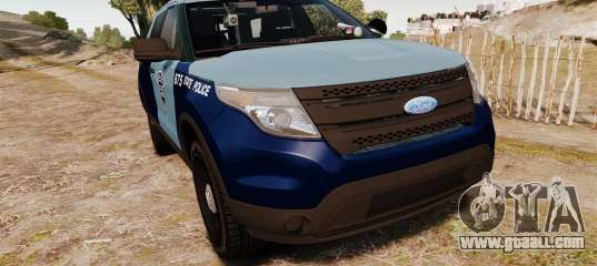 Ford Explorer 2013 MSP [ELS] for GTA 4