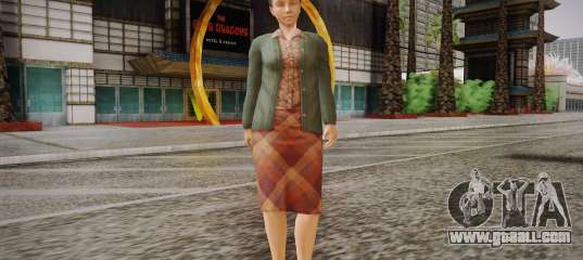 Elderly woman for GTA San Andreas