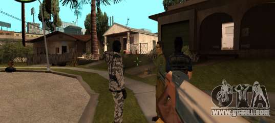 Counter-Strike HUD for GTA San Andreas