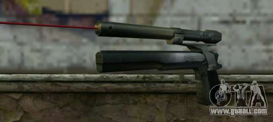 AMT Hardballer Longslide with Laser Sight for GTA San Andreas