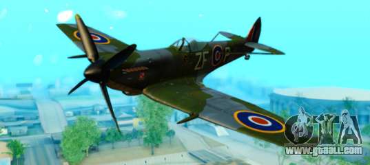 Supermarine Spitfire F MK XVI 318 SQ for GTA San Andreas