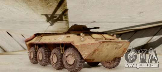 БТР-70 Rust from S.T.A.L.K.E.R. for GTA San Andreas