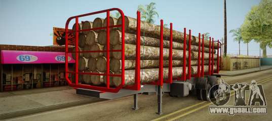 Double Trailer Timber Brasil v2 for GTA San Andreas