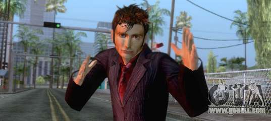 Doctor Who - Tenth Doctor Skin for GTA San Andreas