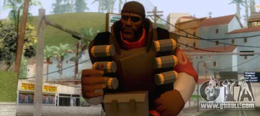 Team Fortress 2 - Demo Skin v2 for GTA San Andreas