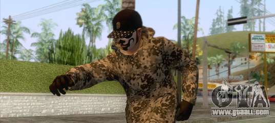 Run And Gun Skin 2 for GTA San Andreas