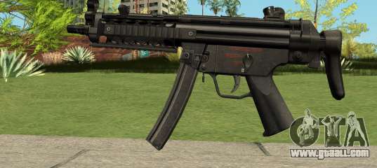 MP5 HQ (With HD Original Icon) for GTA San Andreas