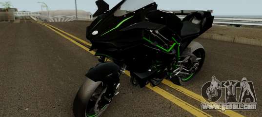 Kawasaki Ninja H2R 2015 HQ for GTA San Andreas