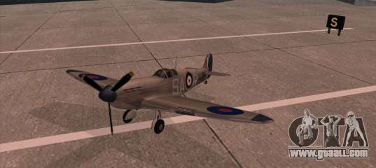 Rustler - Spitfire MK1 for GTA San Andreas