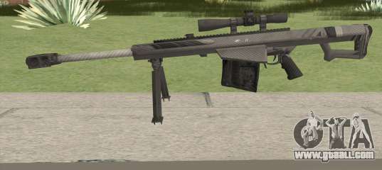 BARRETT XM109 Carbon Fiber (.25mm) for GTA San Andreas