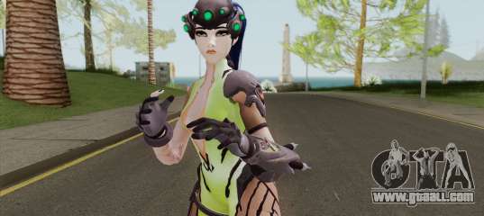 Widowmaker Green Battle Suit for GTA San Andreas