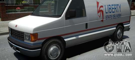 Vapid Steed 1500 Cargo Van for GTA 4