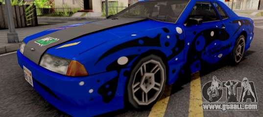 Blue Elegy Paintjob for GTA San Andreas