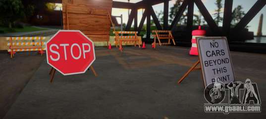 Road signs HD for GTA San Andreas
