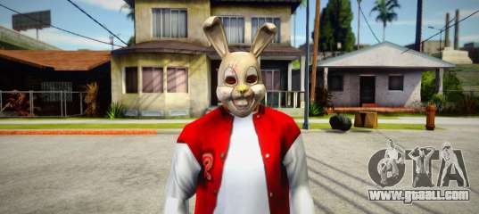 Rabbit Mask (GTA Online Diamond Heist) for GTA San Andreas