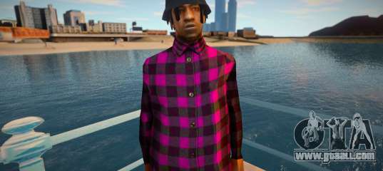 Ballas From Gta 5 Skin 2 For Gta San Andreas