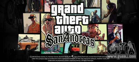 HD Loadscreens and Menu (new Cursor) for GTA San Andreas