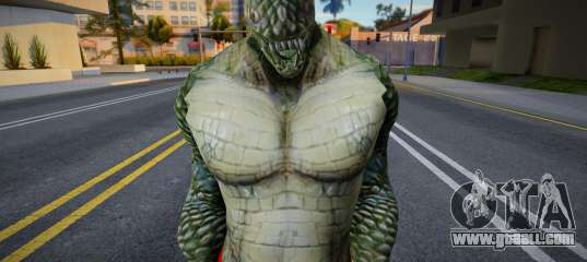 HD Batman Enemies - Killer Croc for GTA San Andreas