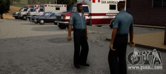 Fort Carson Hospital Revitalization for GTA San Andreas Definitive Edition