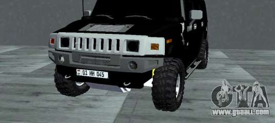 Hummer H2 V3 for GTA San Andreas