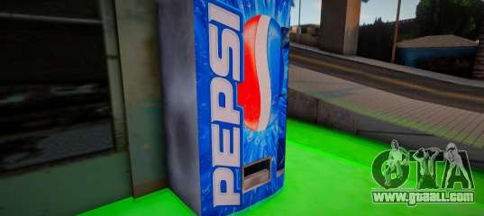 Pepsi soda machine for GTA San Andreas