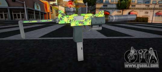 Micro SMG (Organics Finish) v18 for GTA San Andreas