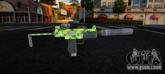 Micro SMG (Organics Finish) v27 for GTA San Andreas