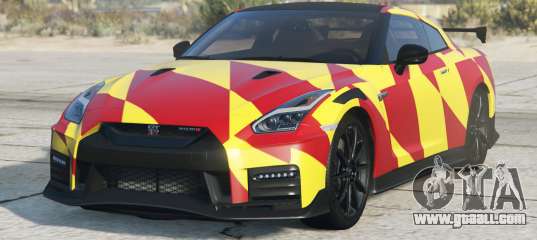 Nissan GT-R Nismo Pigment Red for GTA 5