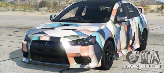 Mitsubishi Lancer Evolution X Fantasy for GTA 5